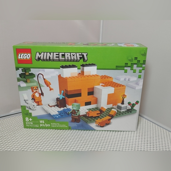 Lego | Toys | Lego Minecraft 2178 The Fox Lodge Building Toy | Poshmark
